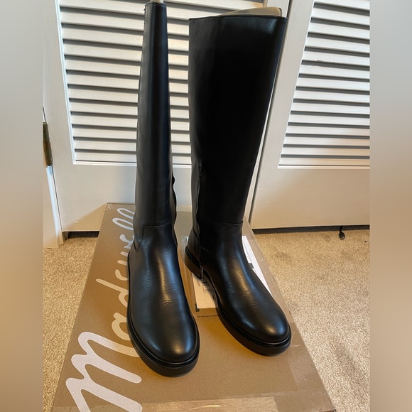 Madewell | Shoes | Nwb Madewell Drumgold Tall Boot Extended Calf 95 ...
